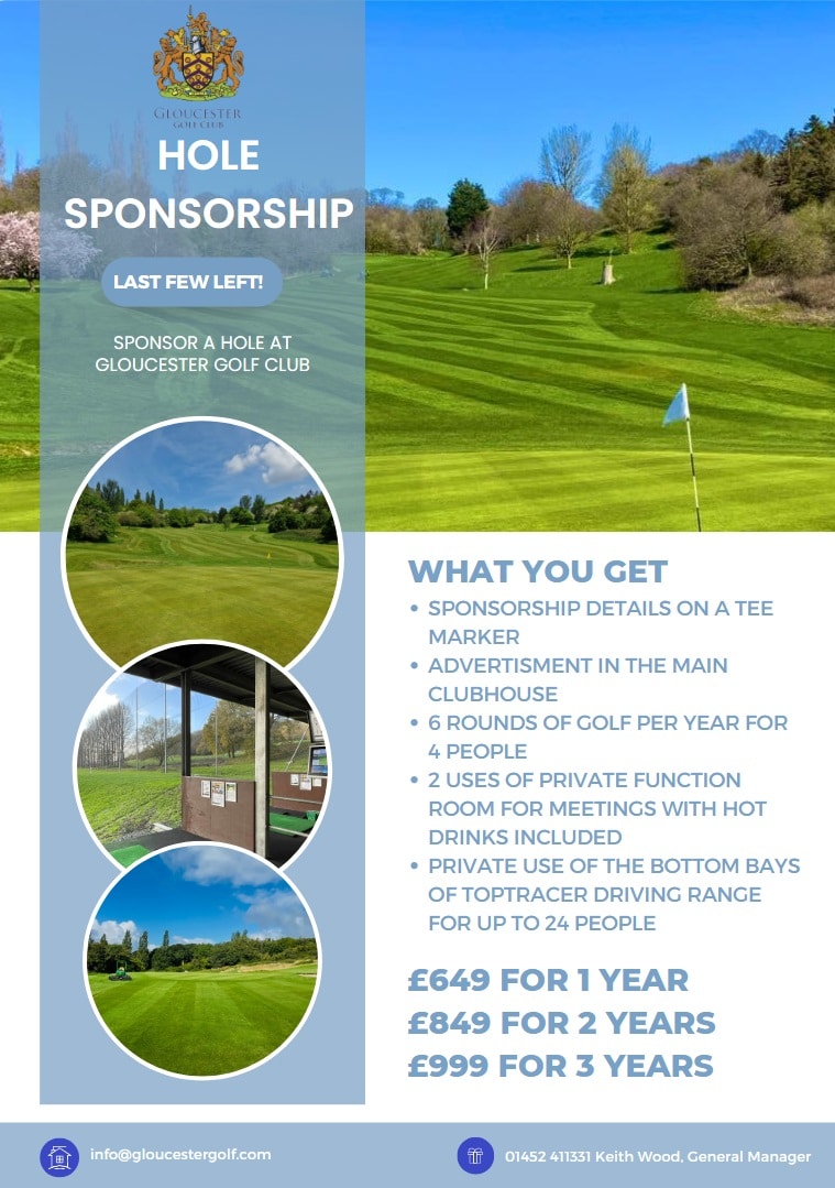 Hole Sponsorship at Gloucester Golf Club - Gloucester Golf Club