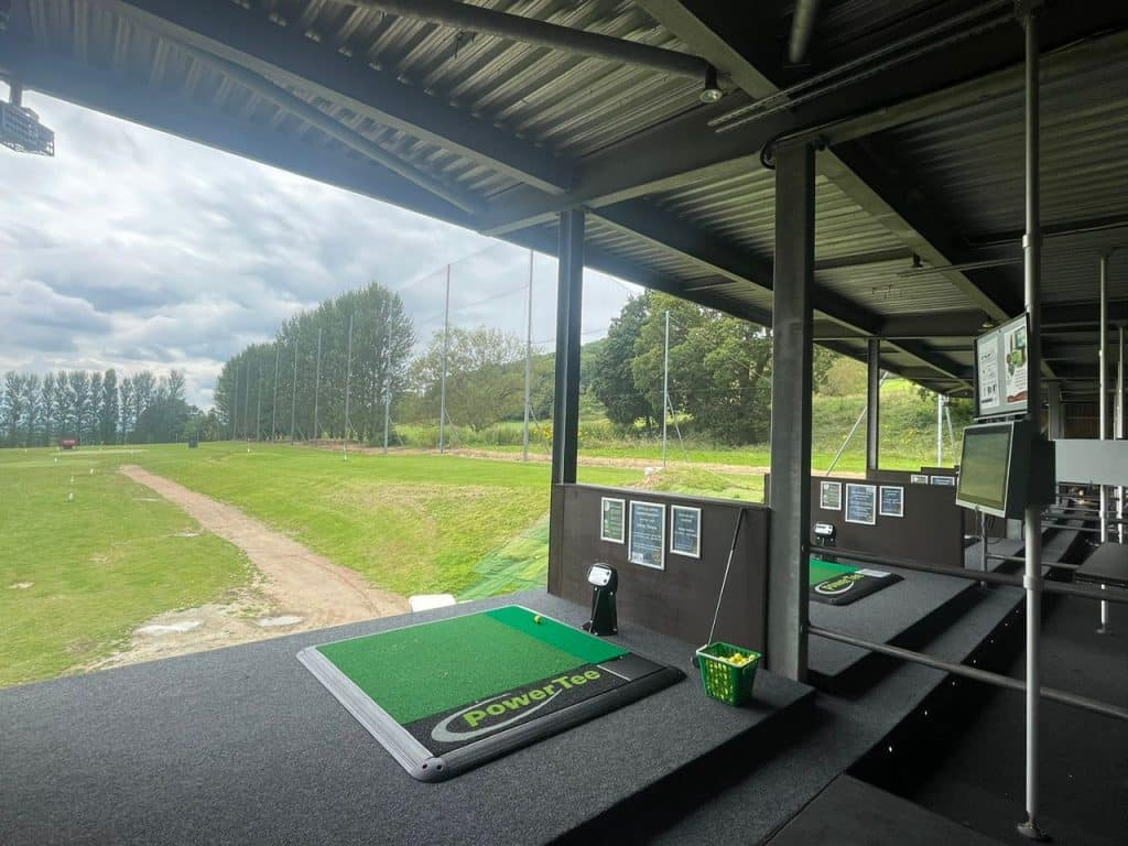 Flood-lit Toptracer Driving Range - Gloucester Golf Club